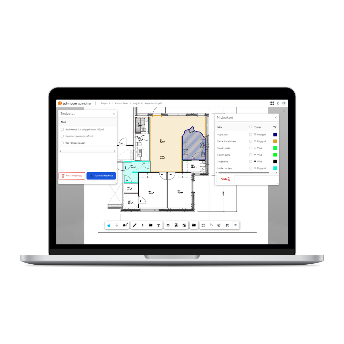 Admicom Quantima | Quantity take-off solution